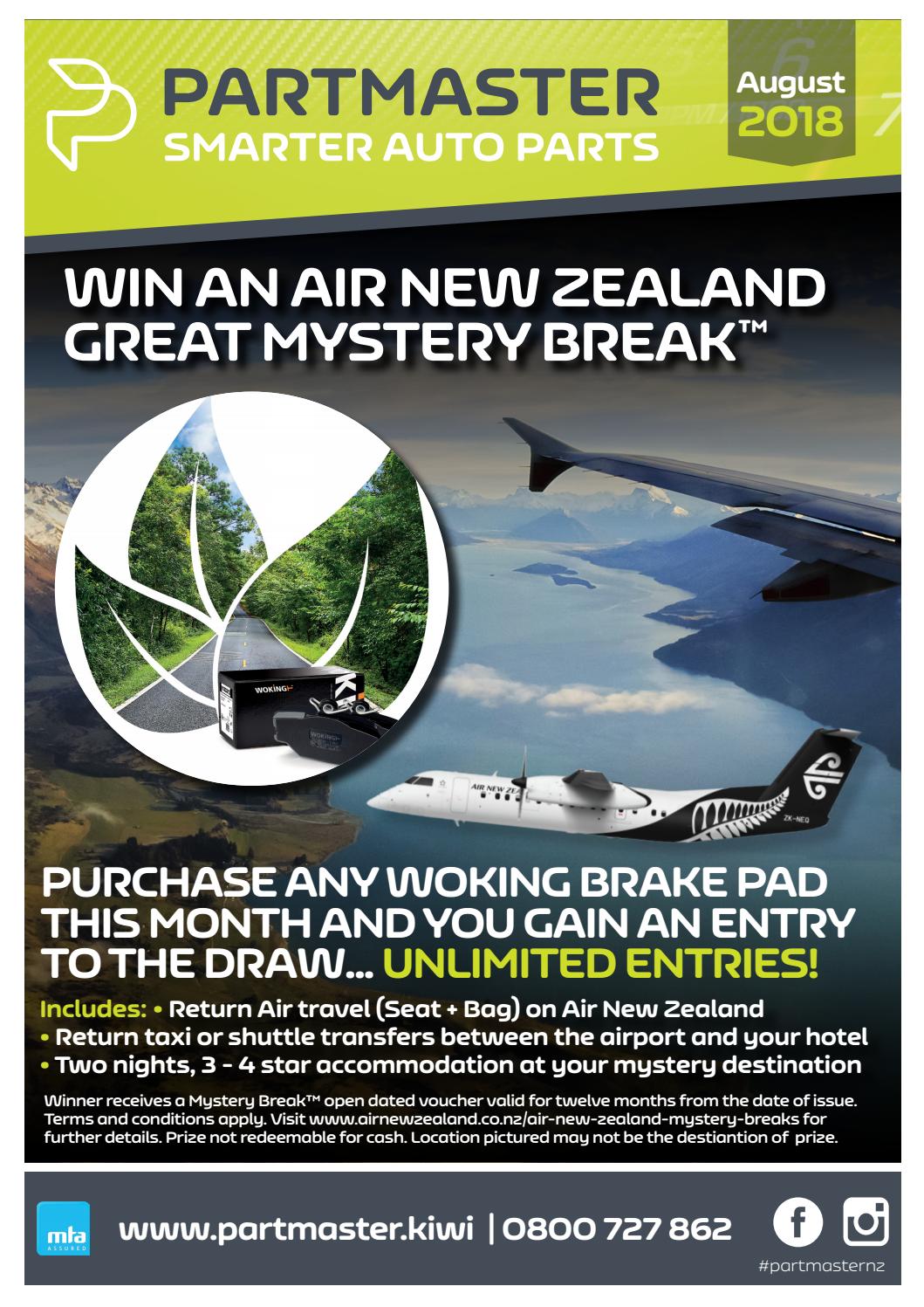 Partmaster Trade Parts Flyer August 2018 by Partmaster - Issuu