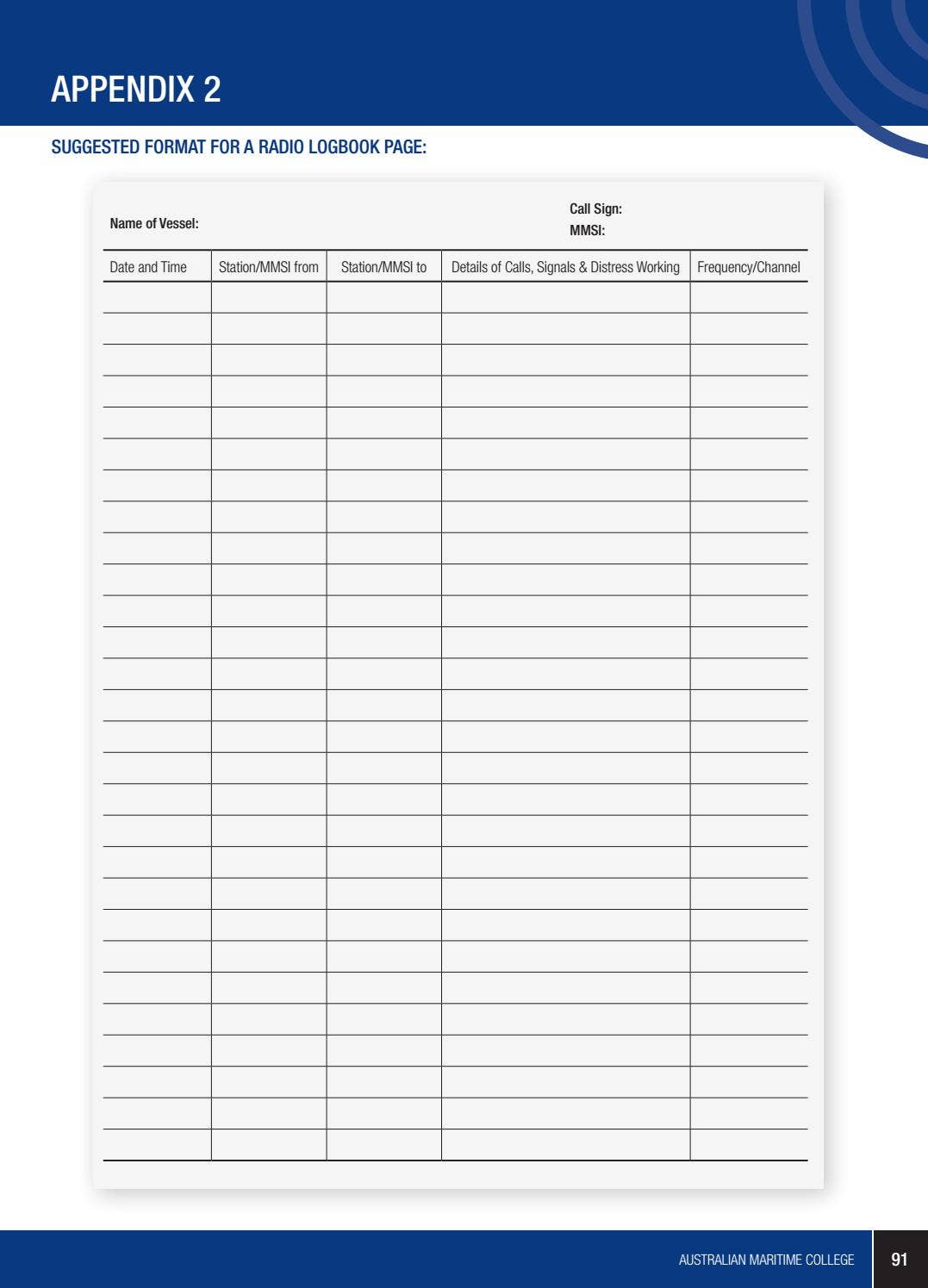 Marine Radio Operators Handbook by Australian Maritime College - Issuu