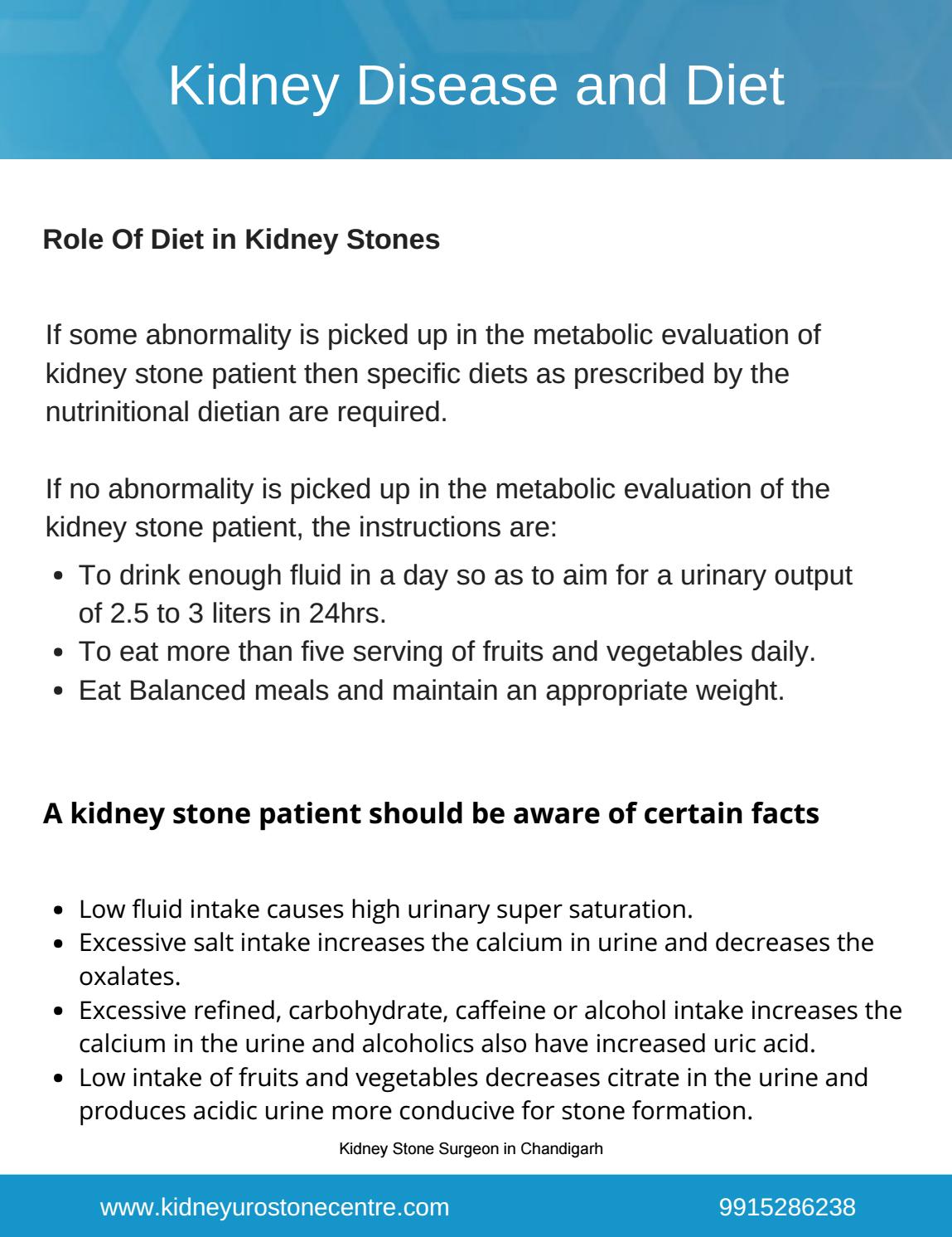Kidney Stones Disease and Role of Diet | KUC by Kapoor's Kidney ...