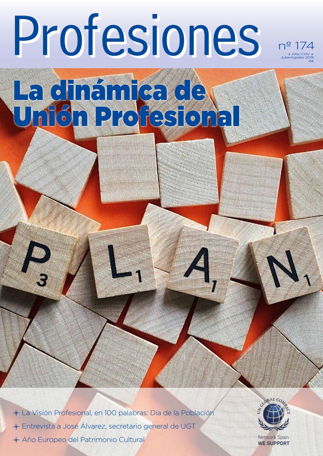 Profesiones 174 by Unión Profesional - Issuu