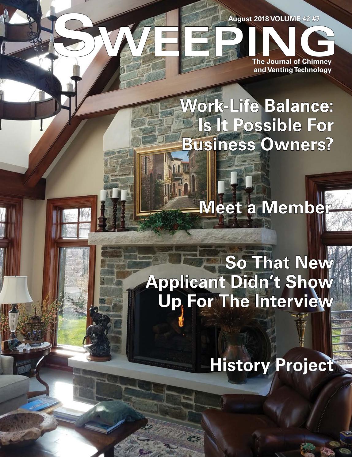 Sweeping Magazine- August 2018 by National Chimney Sweep Guild - Issuu