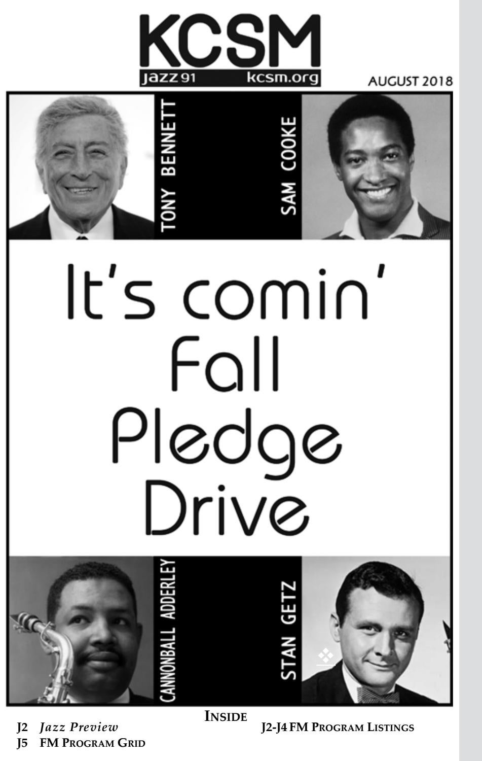 August KCSM Jazz 91 Program Guide by KCSM-FM Jazz 91 - Issuu