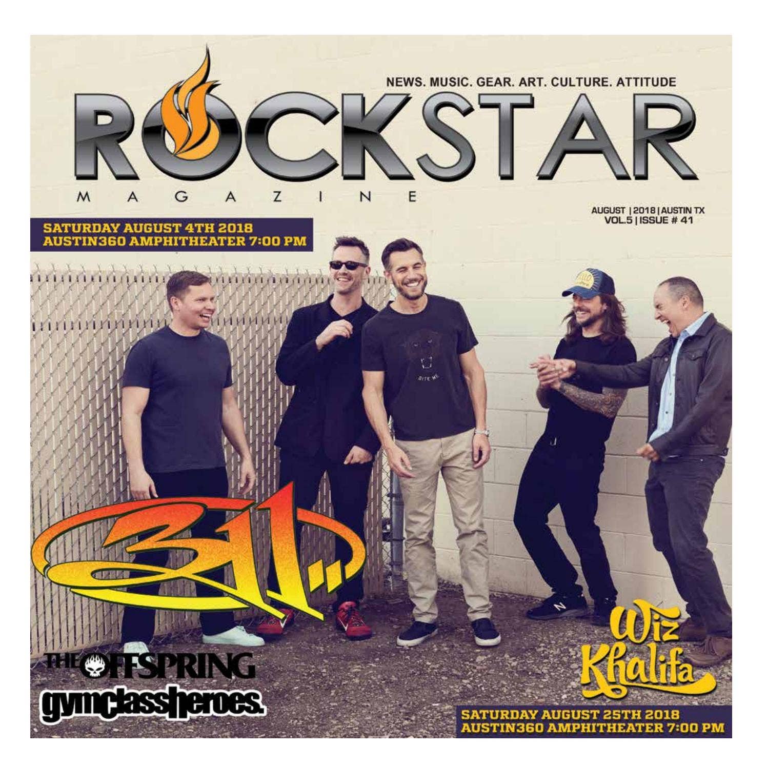 ROCKSTAR AUGUST 2018 by Rockstar Magazine - Issuu