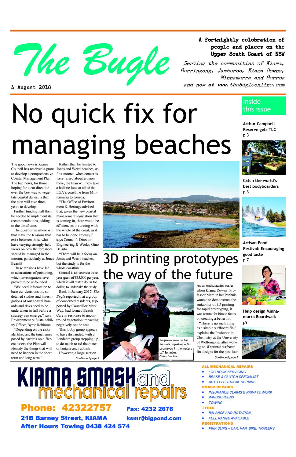 The Bugle August 4 2018 by The Bugle Newspaper - Issuu