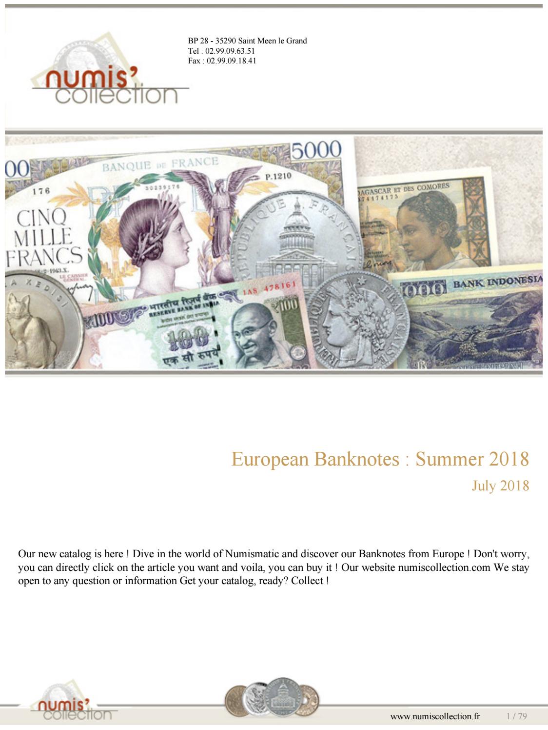 European Banknotes by Numiscollection - Issuu