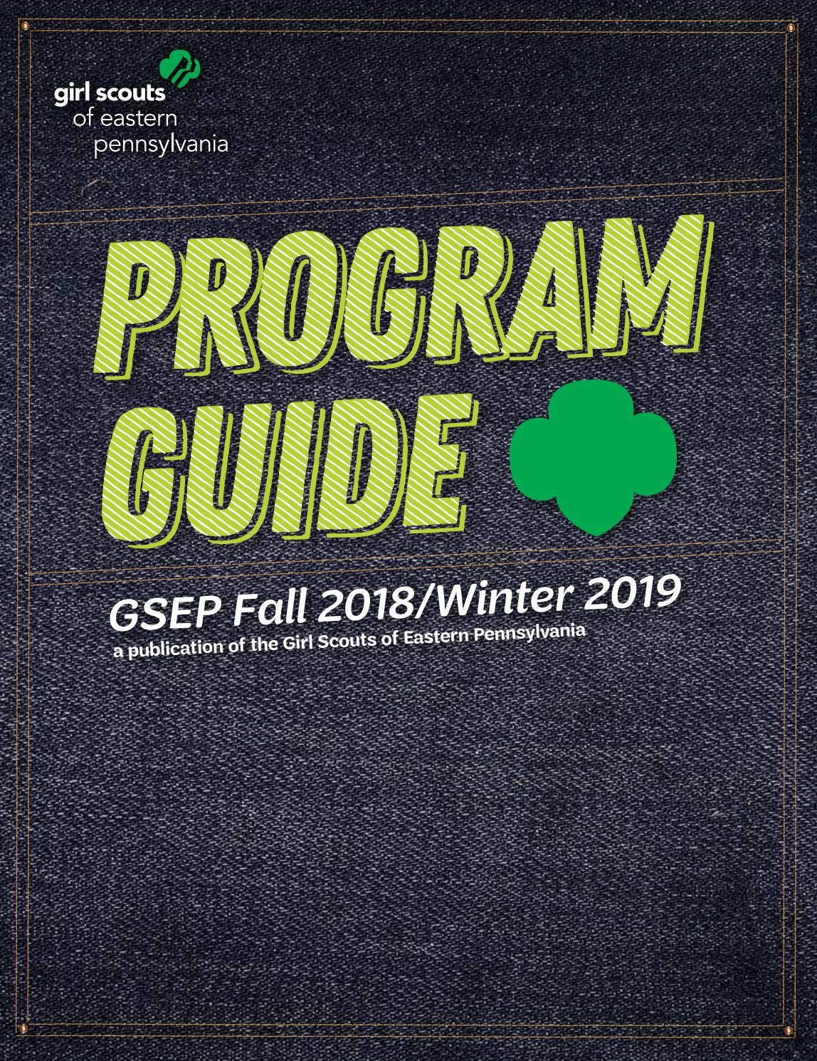 Fall 2018/Winter 2019 Program Guide by Girl Scouts of Eastern ...