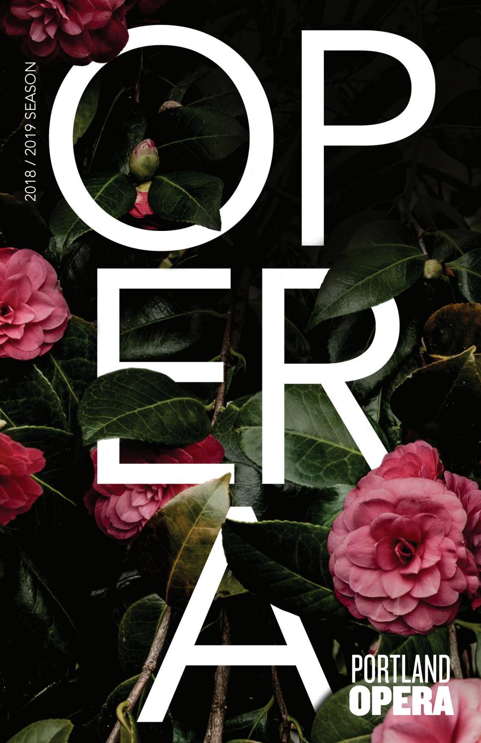 Portland Opera's 2018/19 Season Brochure by pdxopera - Issuu