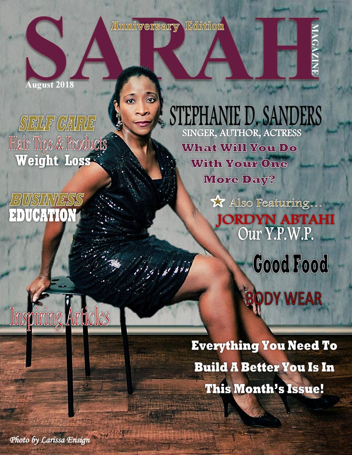 Sarah Anniversary August 2018 by Sheree Carradine - Issuu