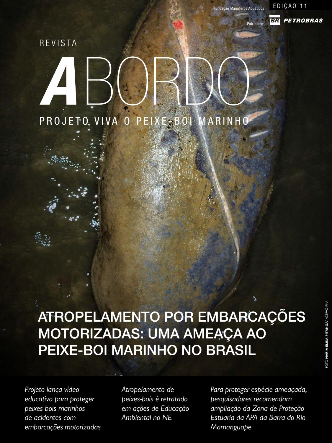 Revista A Bordo - Projeto Viva o Peixe-Boi Marinho - 11ª Edição by ...