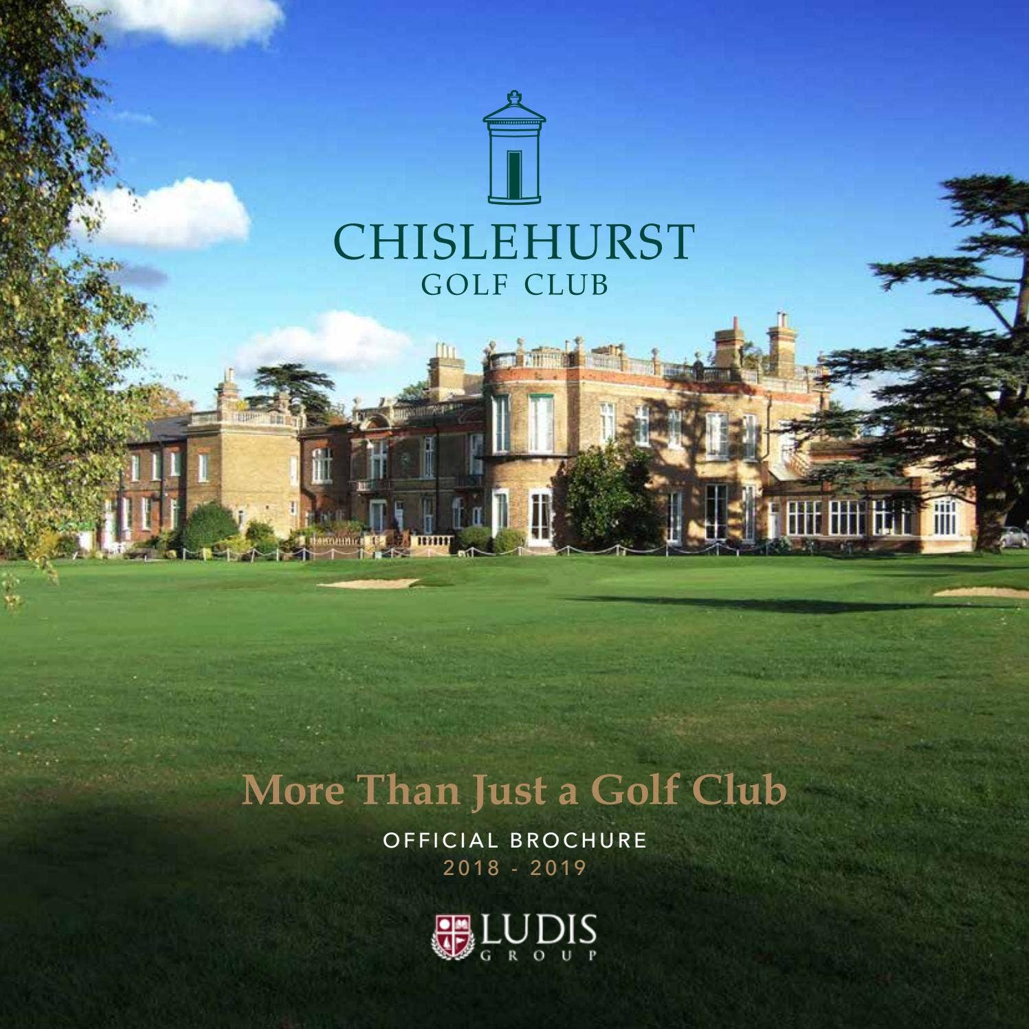 Chislehurst Golf Club Official Brochure 2018 - 2019 by Ludis - Issuu
