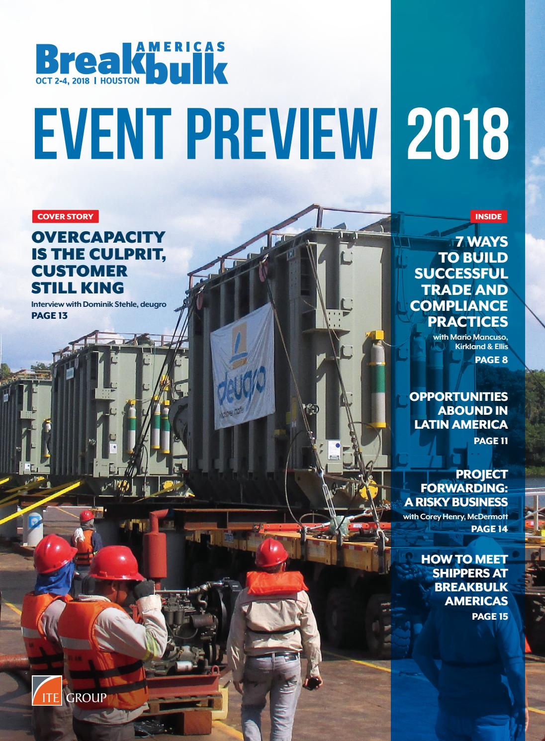 Breakbulk Americas 2018 Preview by Breakbulk Events & Media - Issuu