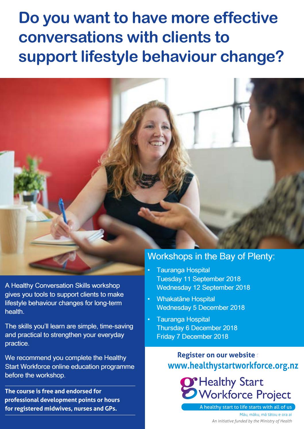 Healthy Conversation Skills Workshop by WBOP PHO - Issuu