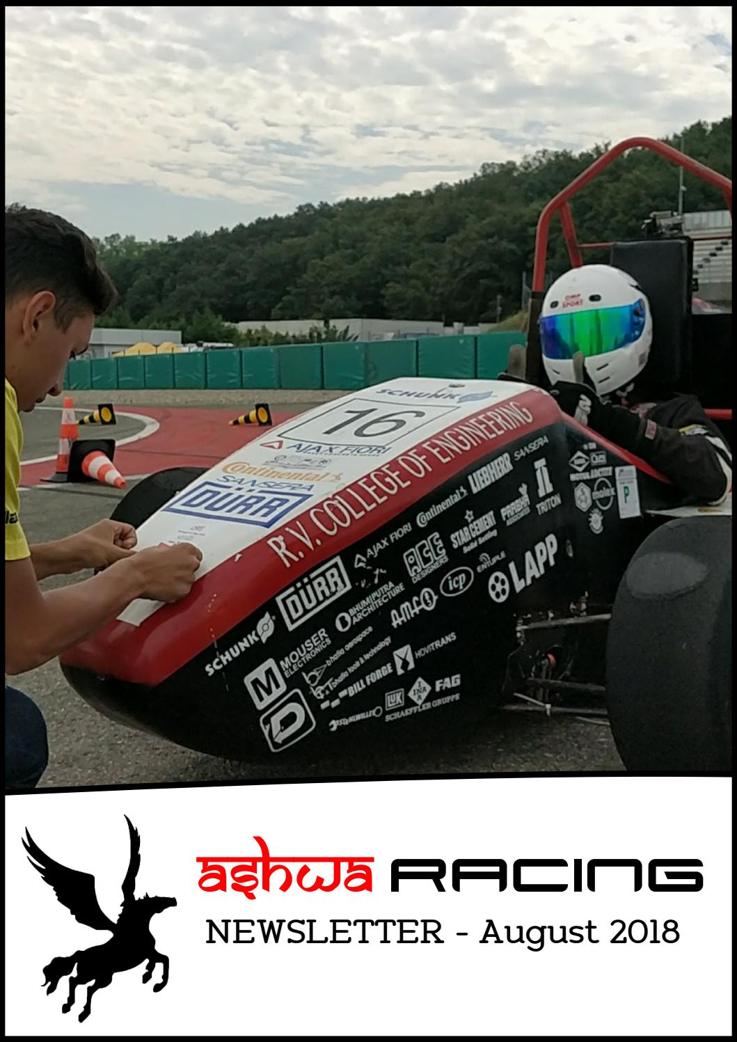 Ashwa Racing Newsletter - August 2018 Edition by Ashwa Racing - Issuu