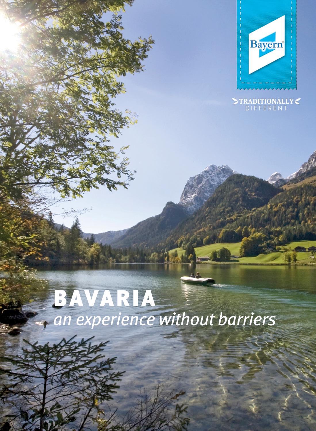 Accessible Tourism in Bavaria 2018 by Bayern Tourismus - Issuu