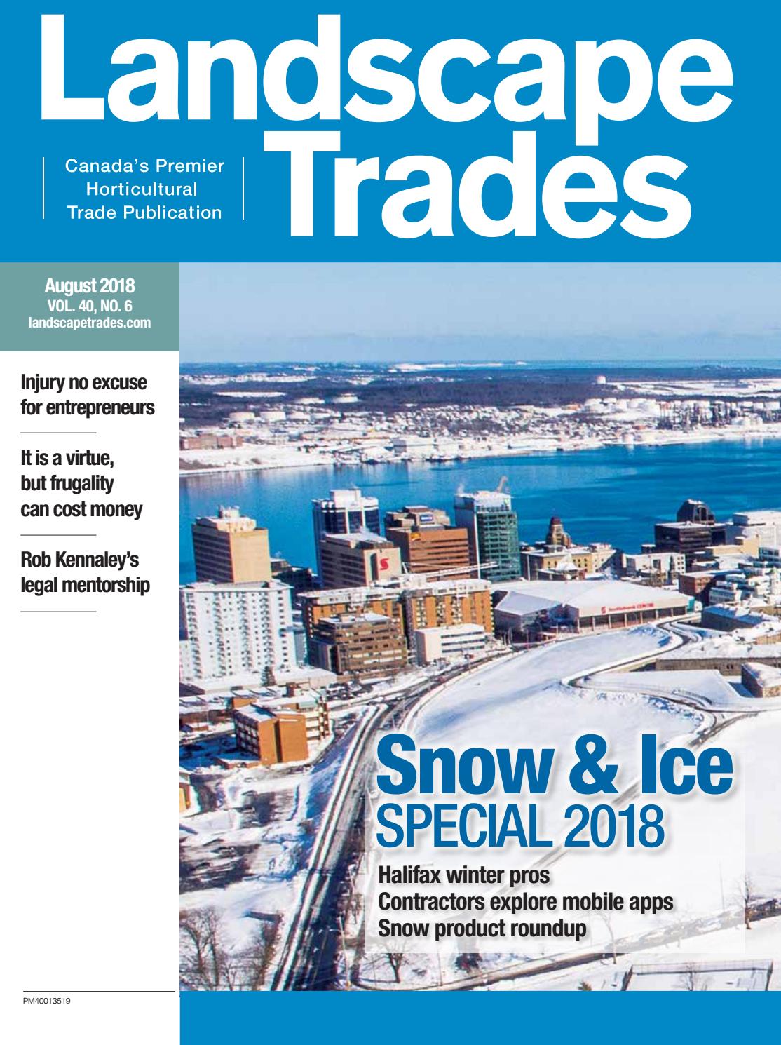 Landscape Trades August 2018 by Landscape Ontario - Issuu