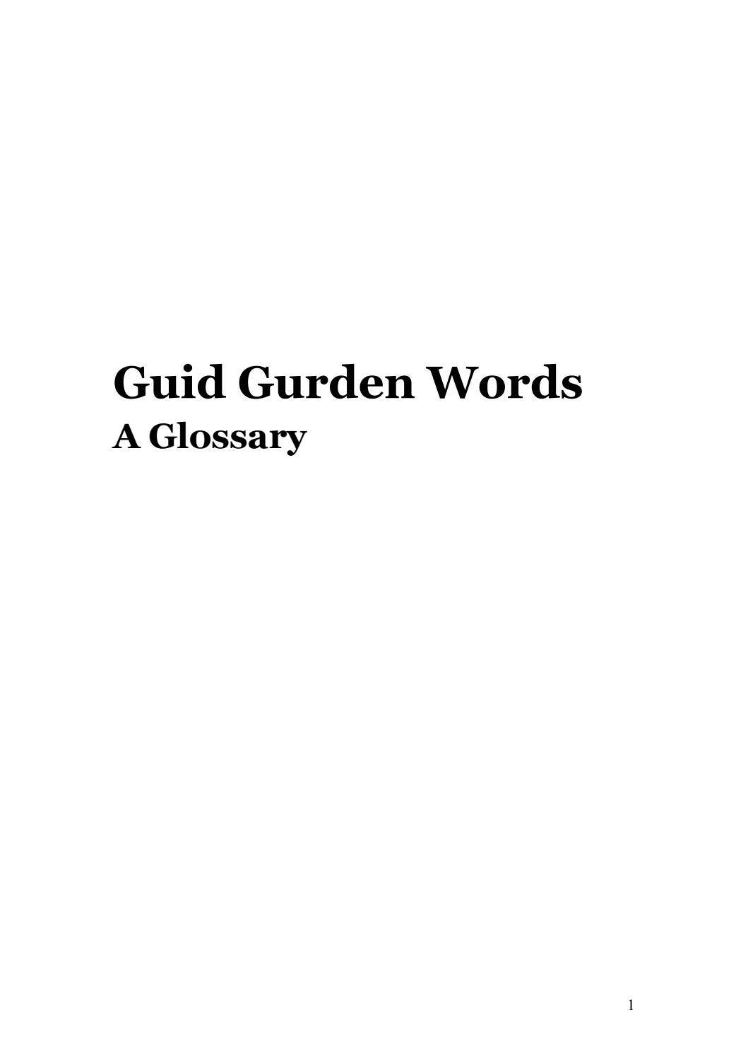 Guid Gurden Words by Maggie Law Maritime Museum - Issuu
