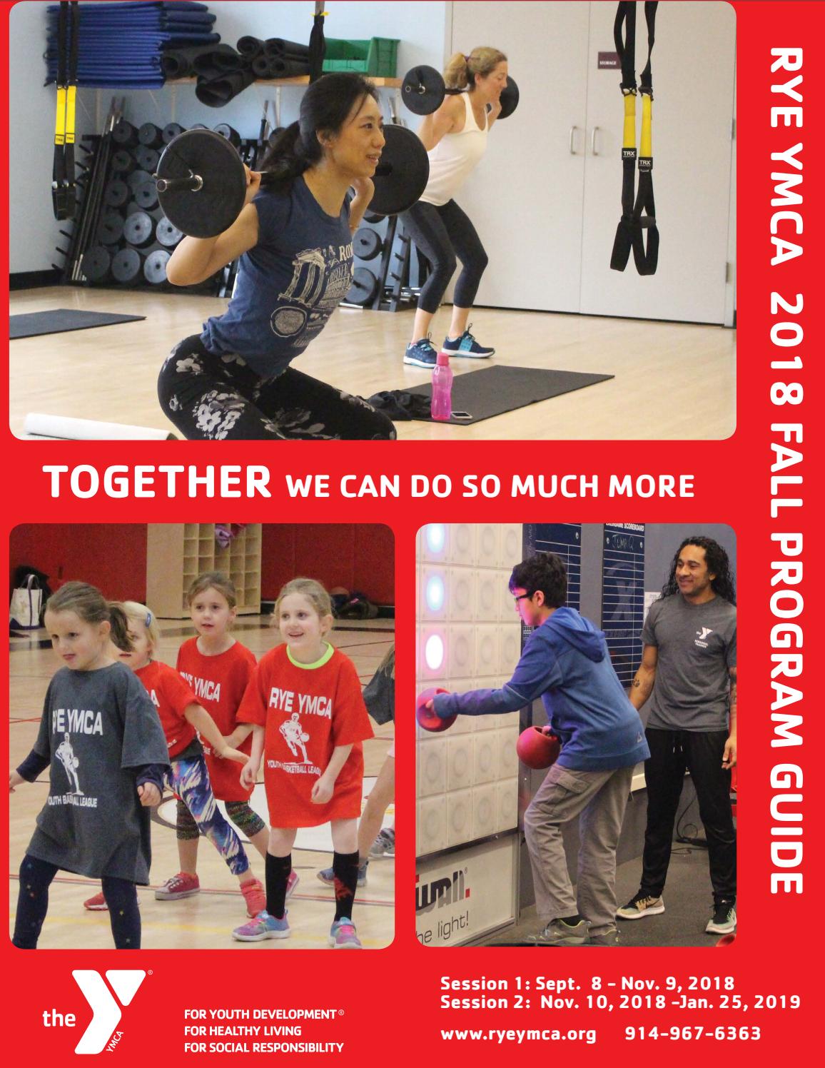 Fall 2018 Rye Y Program Guide by Rye YMCA - Issuu