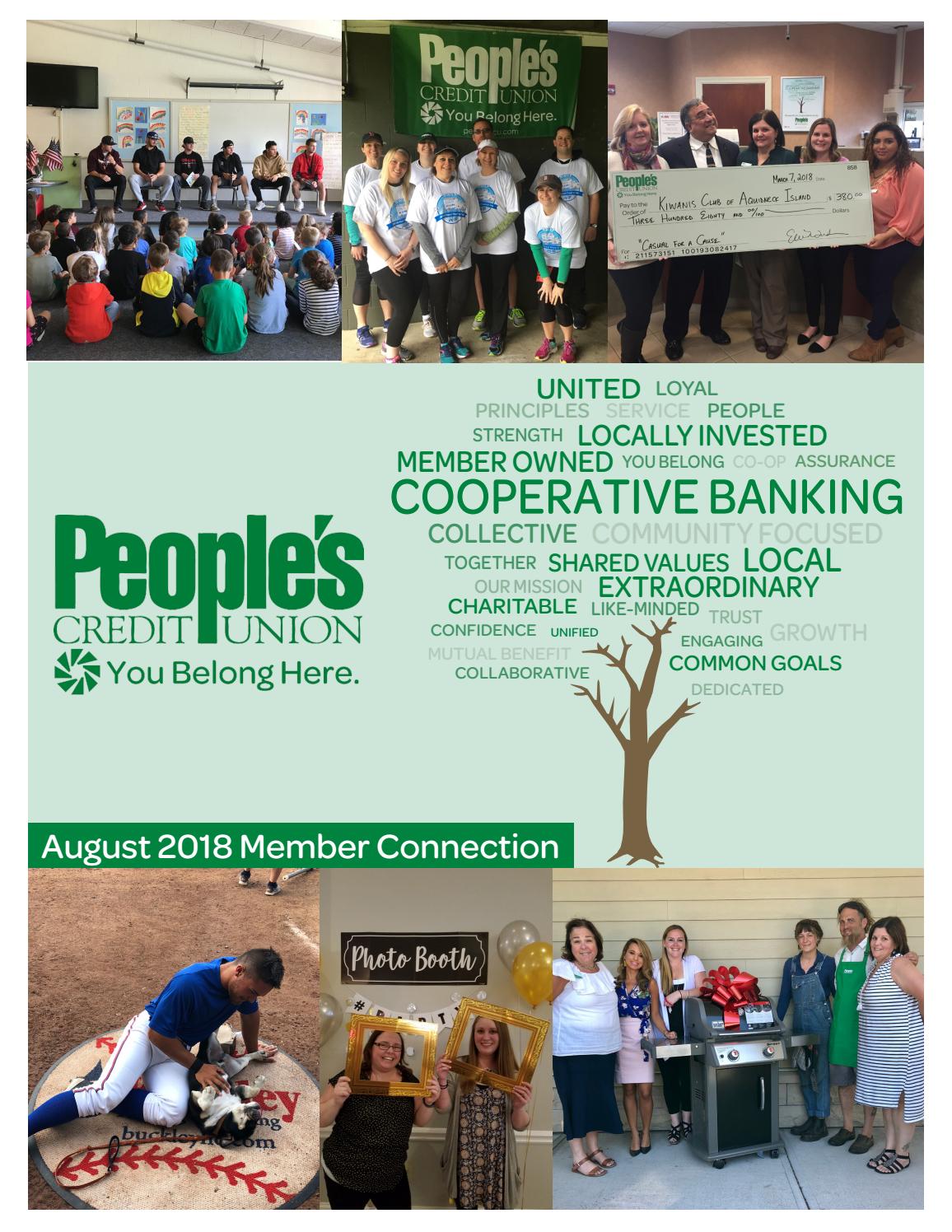 August 2018 Member Connection by Peoples Credit Union - Issuu
