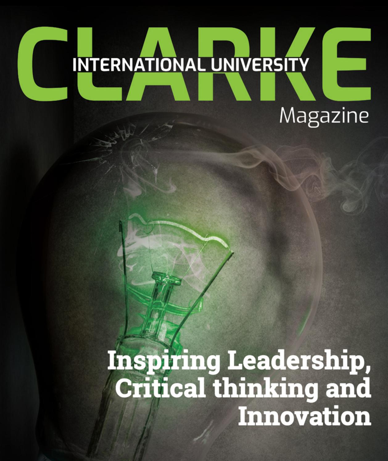 Clarke International Magazine by CIU Webmaster - Issuu