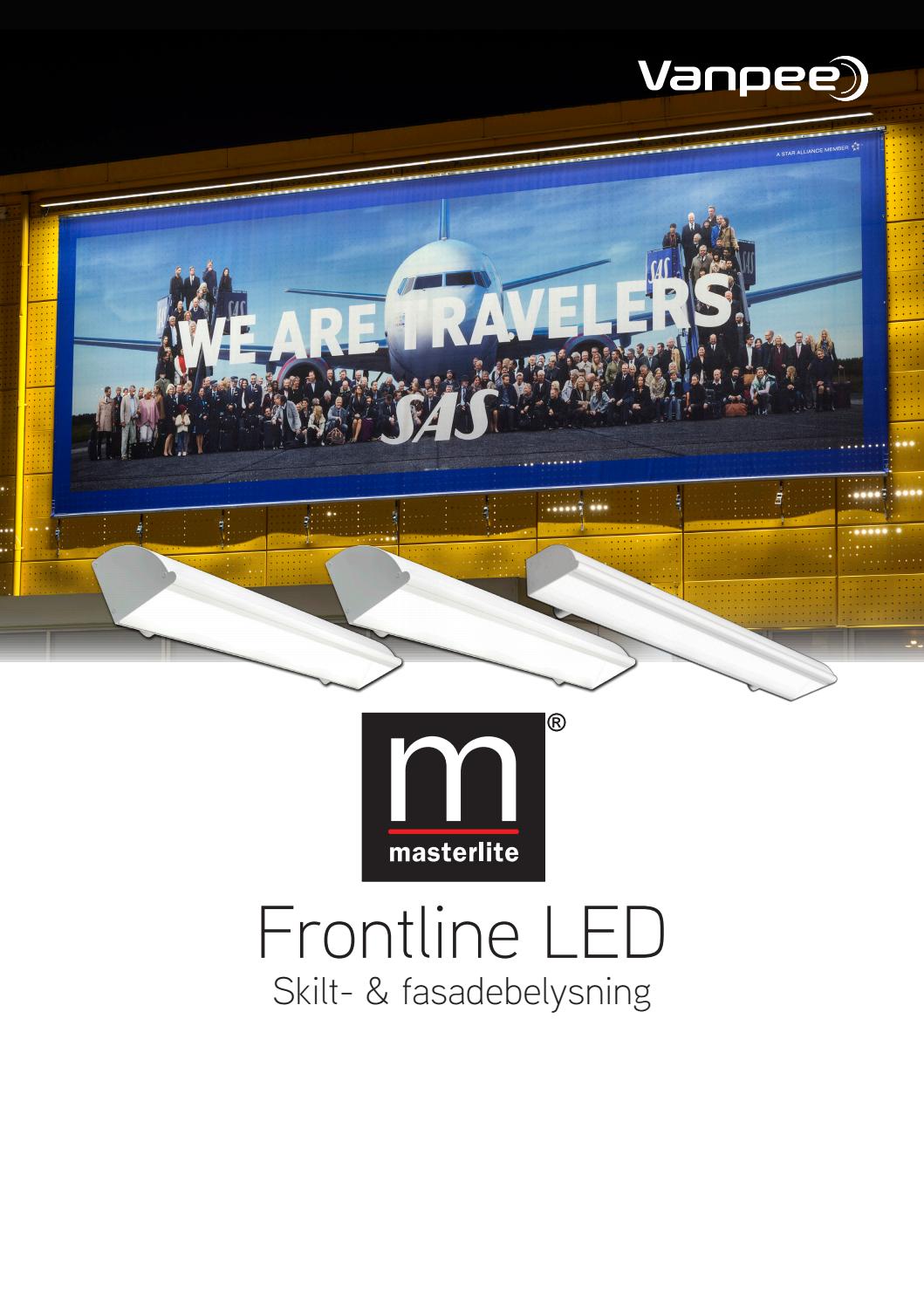FRONTLINE LED ARMATUR by Vanpee AS - Issuu