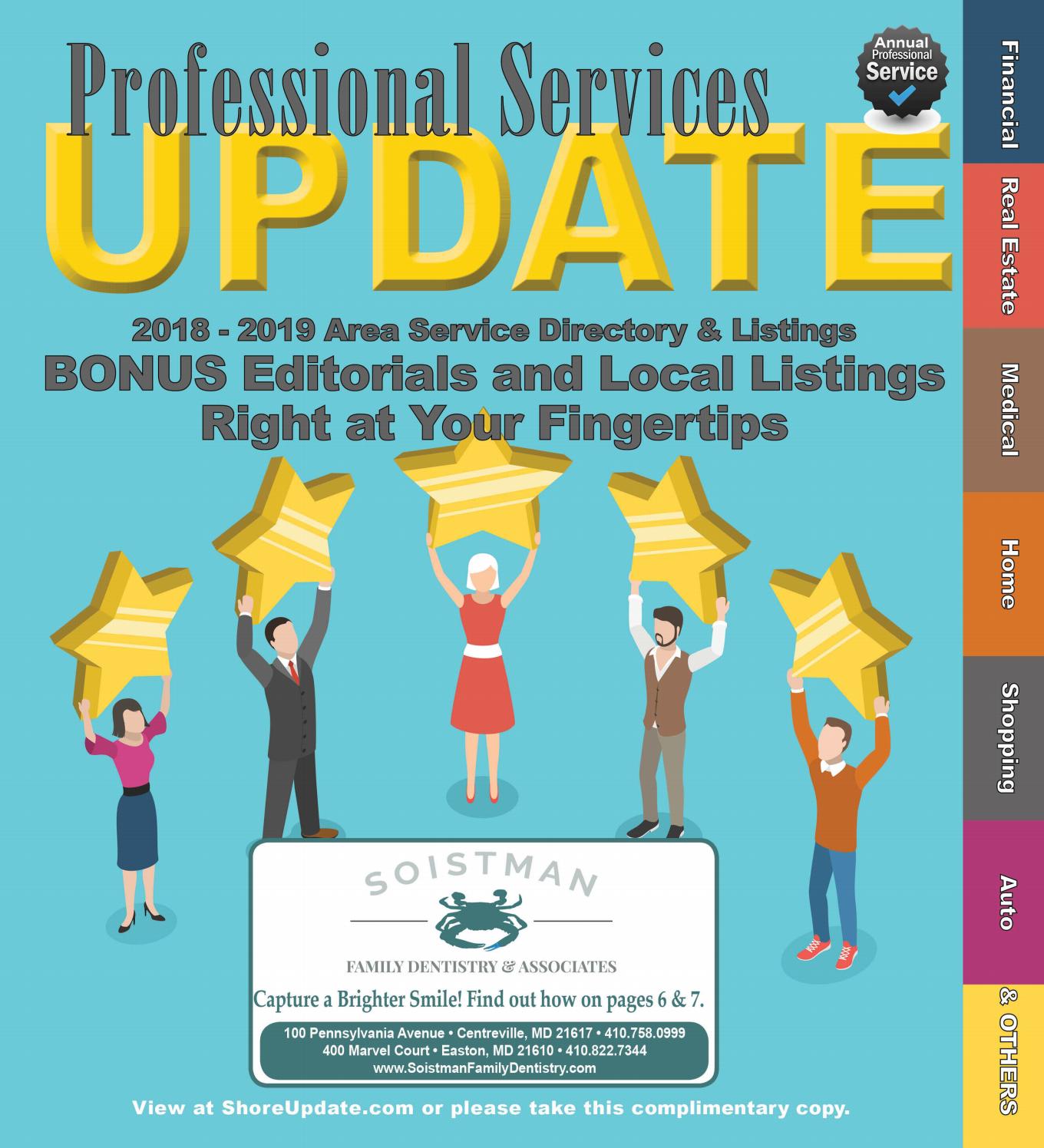 2018-2019 Professional Services Update by The Shore Update - Issuu