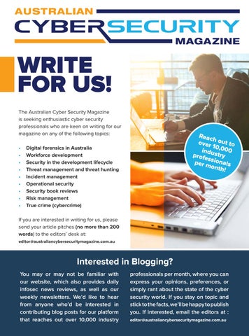 Australian Cyber Security Magazine, ISSUE 5, 2018 by MySecurity ...