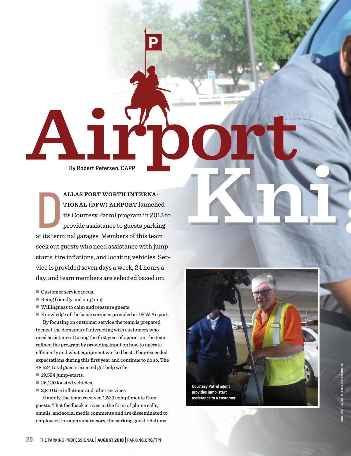 DFW's Knights in Shining Armor by International Parking & Mobility ...