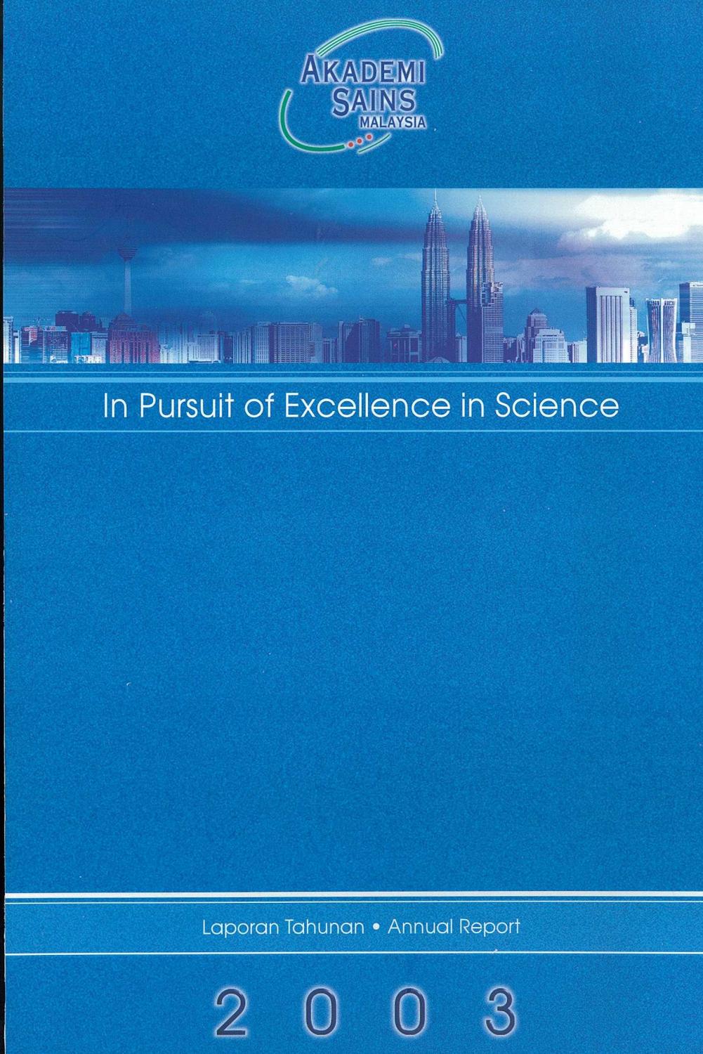 ASM Annual Report 2003 by Academy of Sciences Malaysia - Issuu