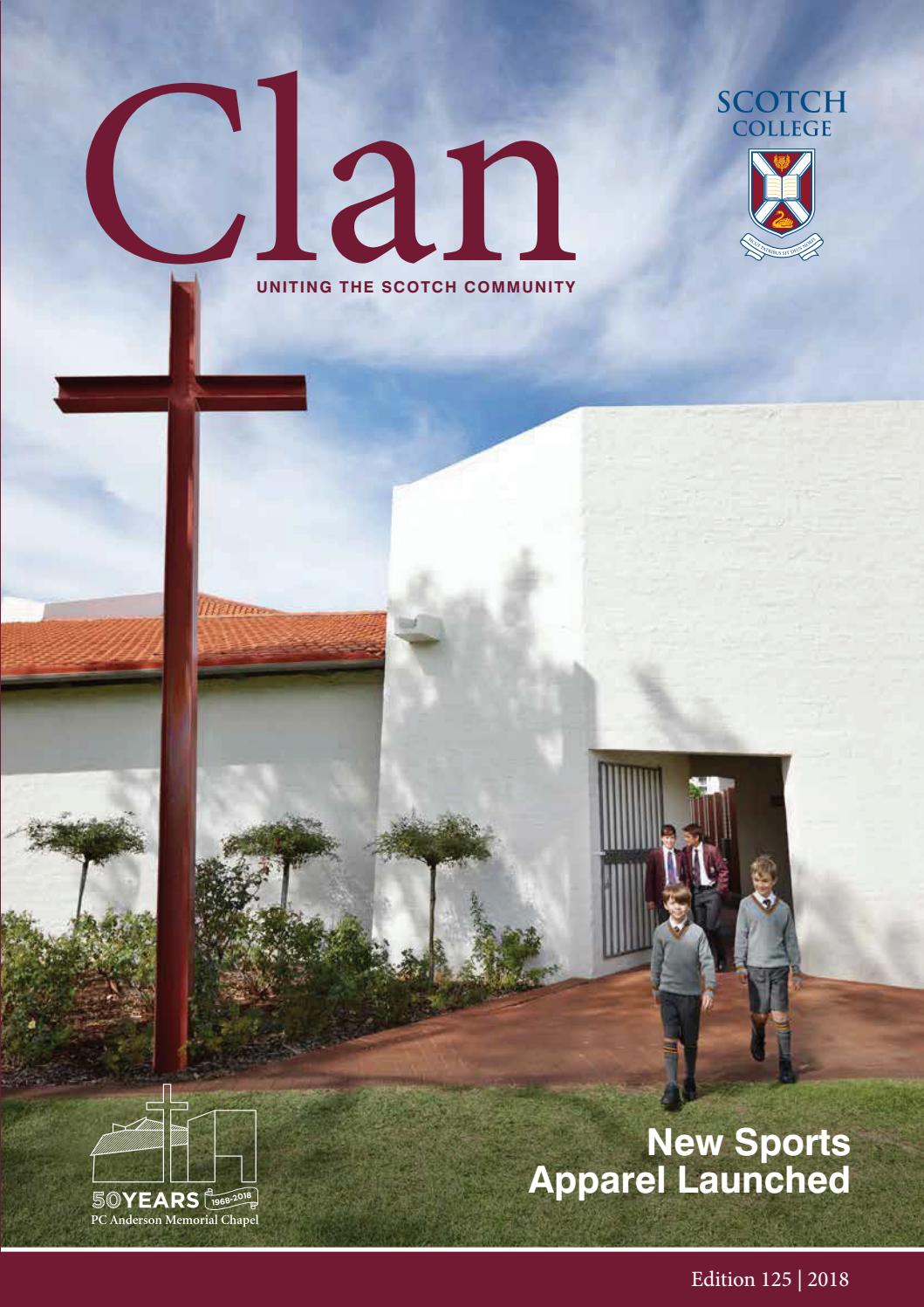 Clan | Edition #125 by Scotch College Perth - Issuu