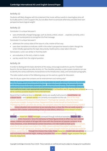 Cambridge International AS Level English General Paper Starter Pack by ...