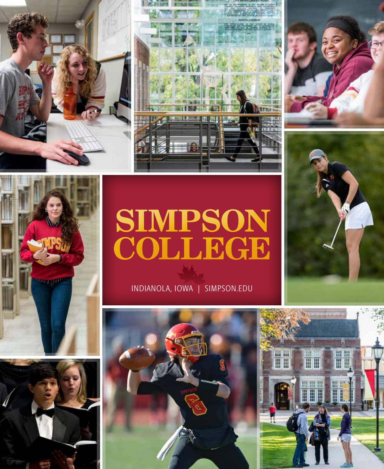 2018 Admissions Viewbook by Simpson College - Issuu