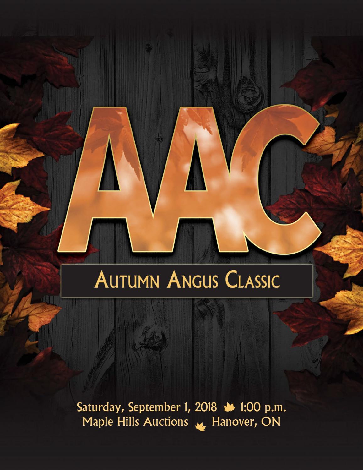 2018 Autumn Angus Classic by North Perth Angus - Issuu