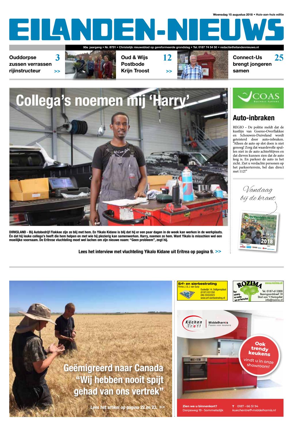 Eilanden-Nieuws 15 augustus 2018 by Eilanden-Nieuws - Issuu