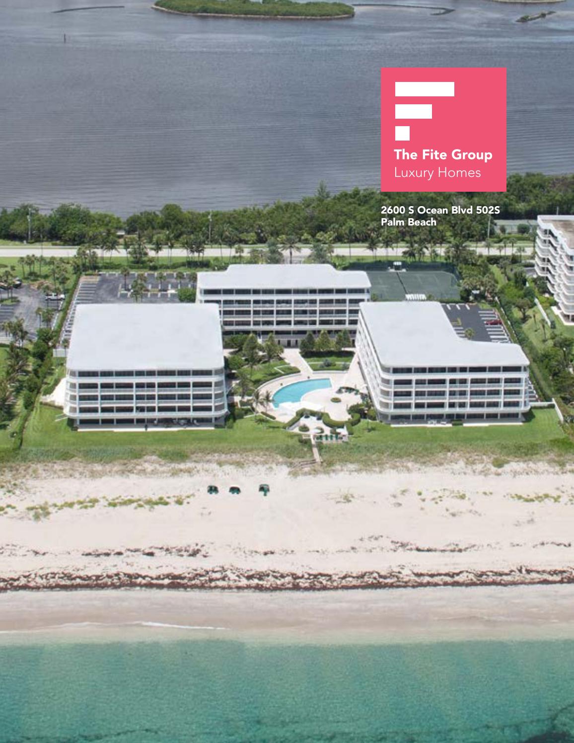 The Fite Group: 2600 S Ocean Blvd. 502S by William Raveis South Florida ...