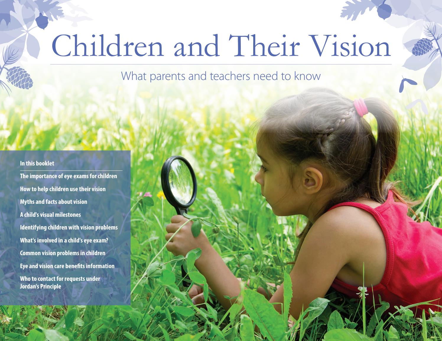 Children and Their Vision: What parents and teachers need to know ...
