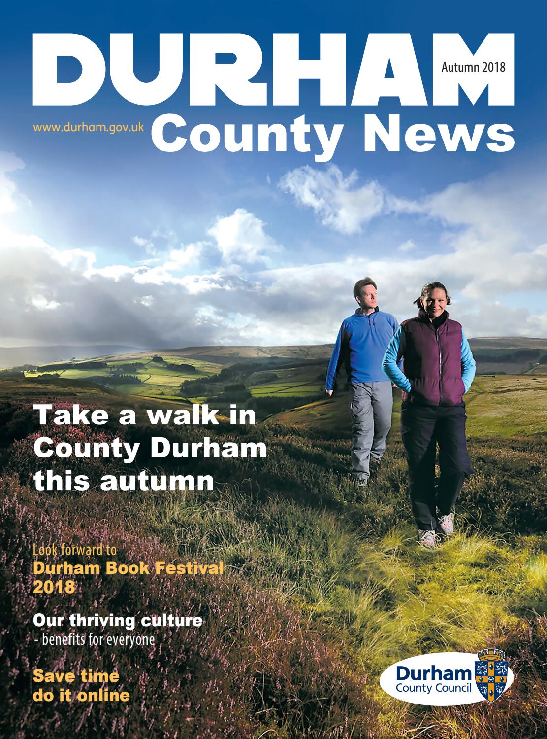 DCC Durham County News Autumn 2018 by DCC Design and Print - Issuu