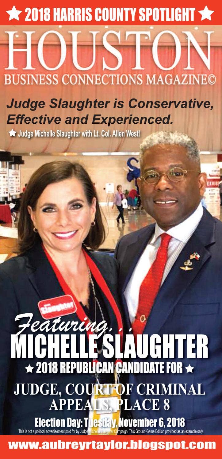 Judge Michelle Slaughter Spotlight -- Ground Game Edition by Aubrey R ...