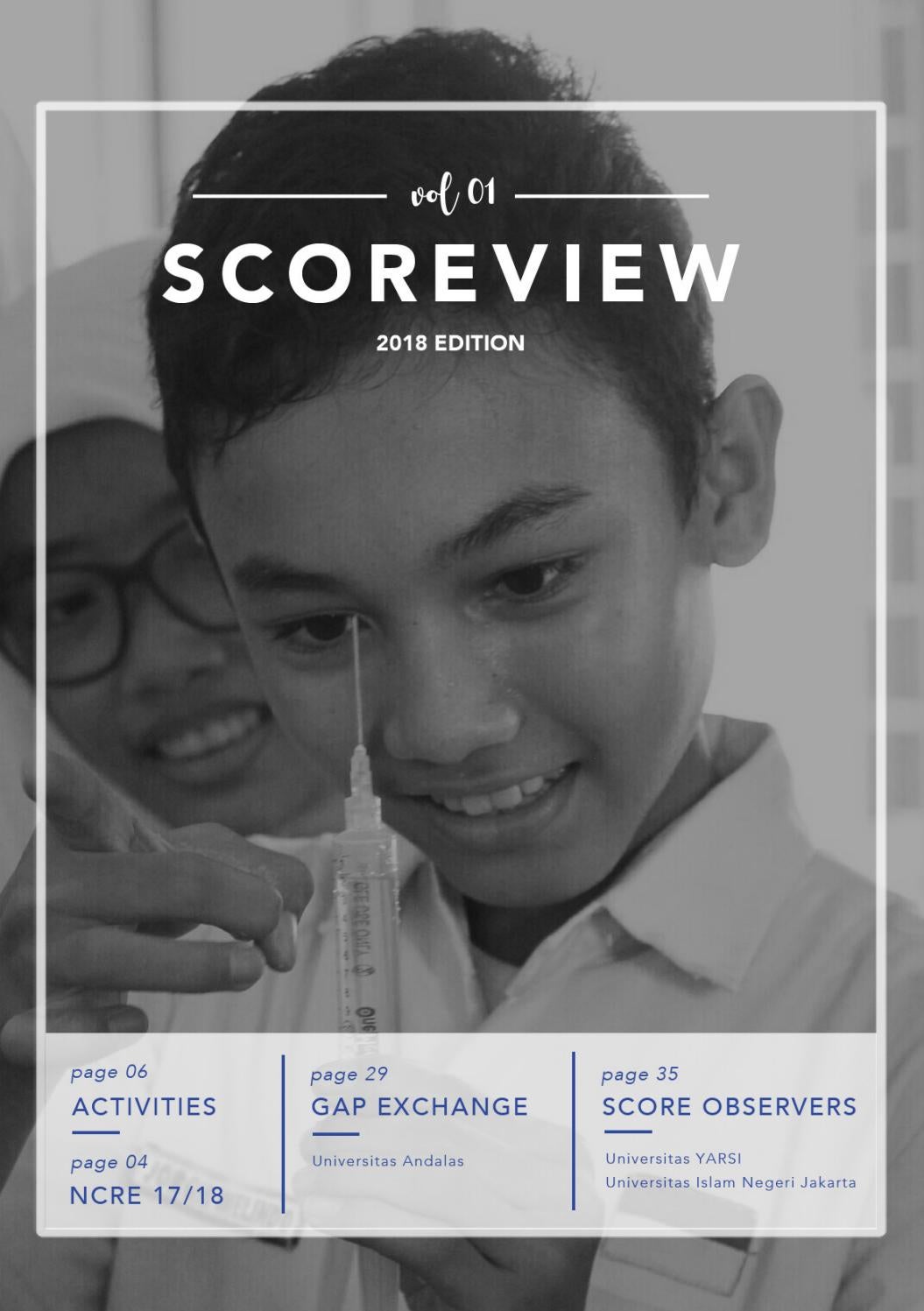 SCOREVIEW vol. 1 2018 by SCORE CIMSA Indonesia - Issuu