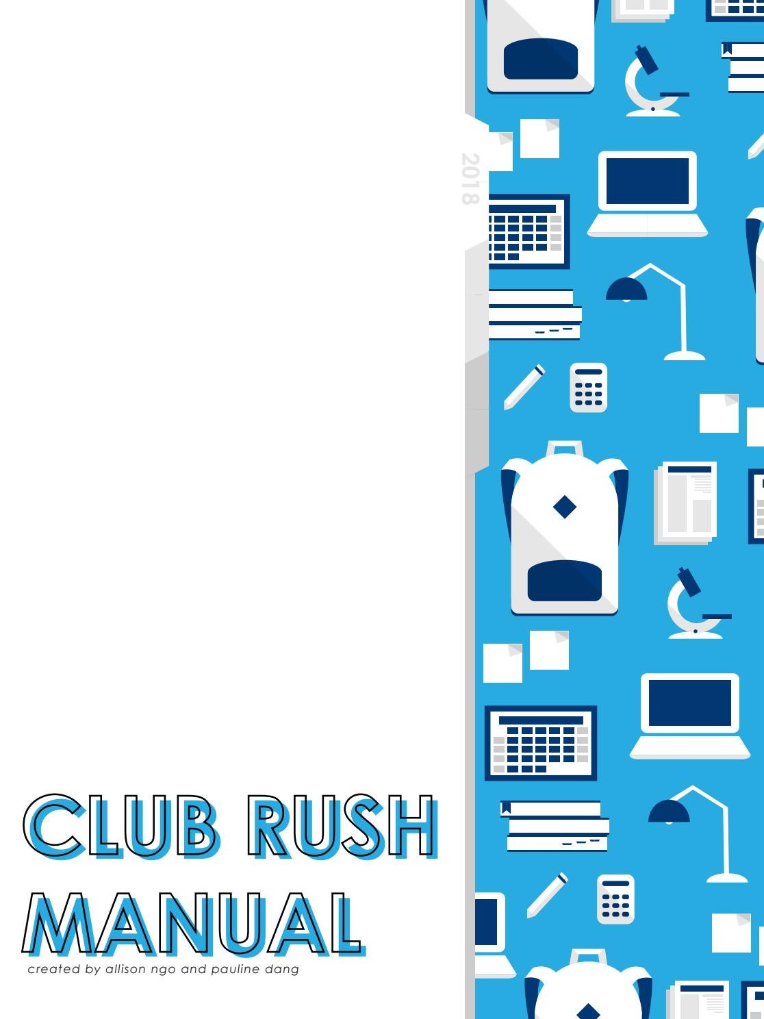 Club Rush Manual 2018 by CNH KIWIN'S Key Club - Issuu