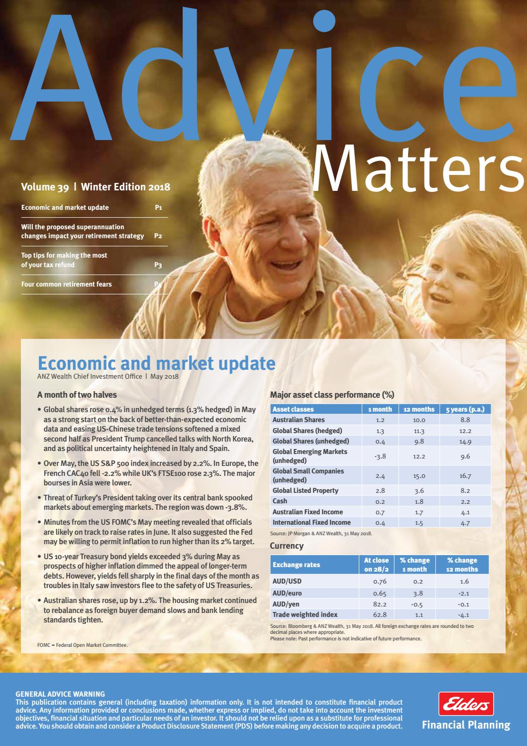 Elders Financial Planning - Advice Matters Winter 2018 by Elders ...