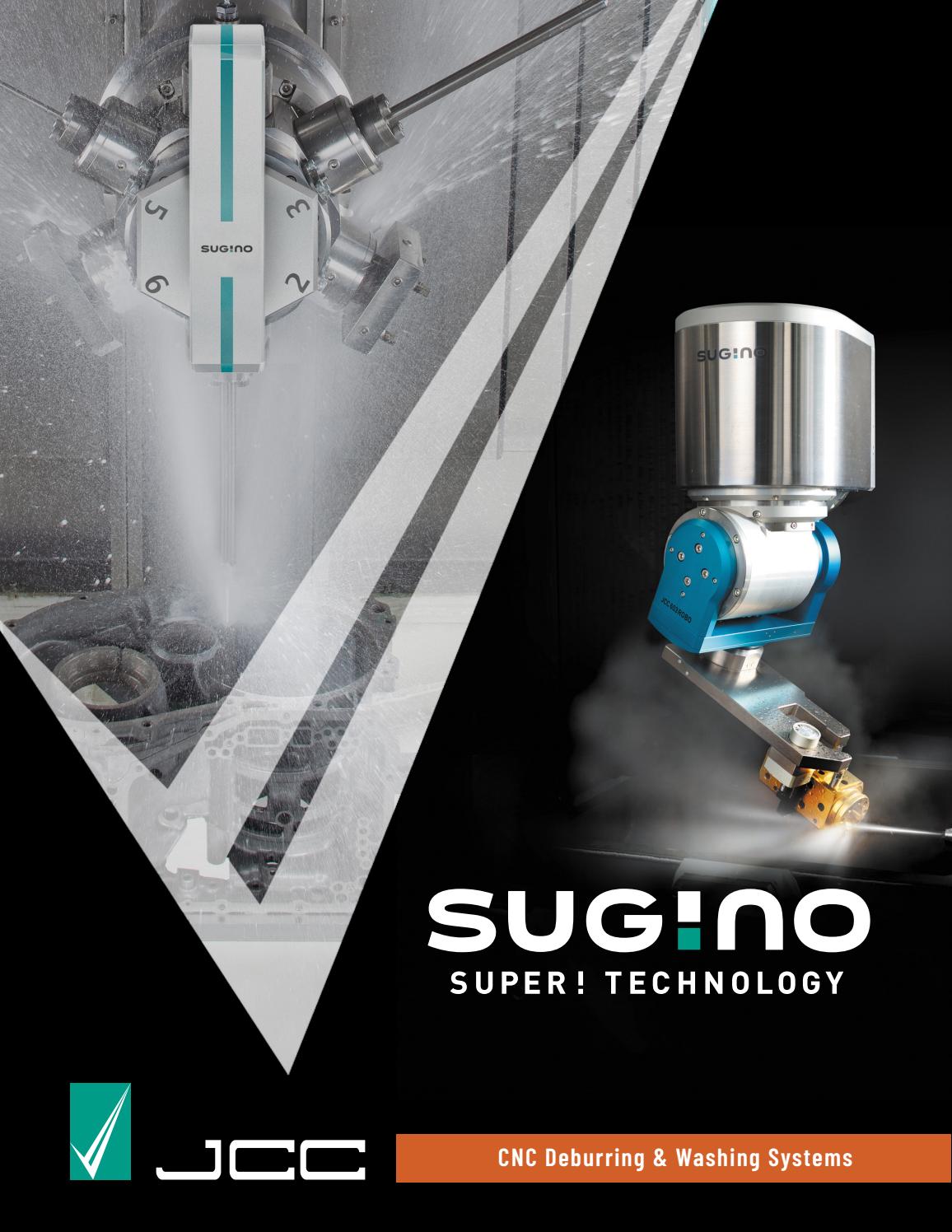 Sugino JCC - CNC Deburring and Washing Systems by SuginoCorp - Issuu