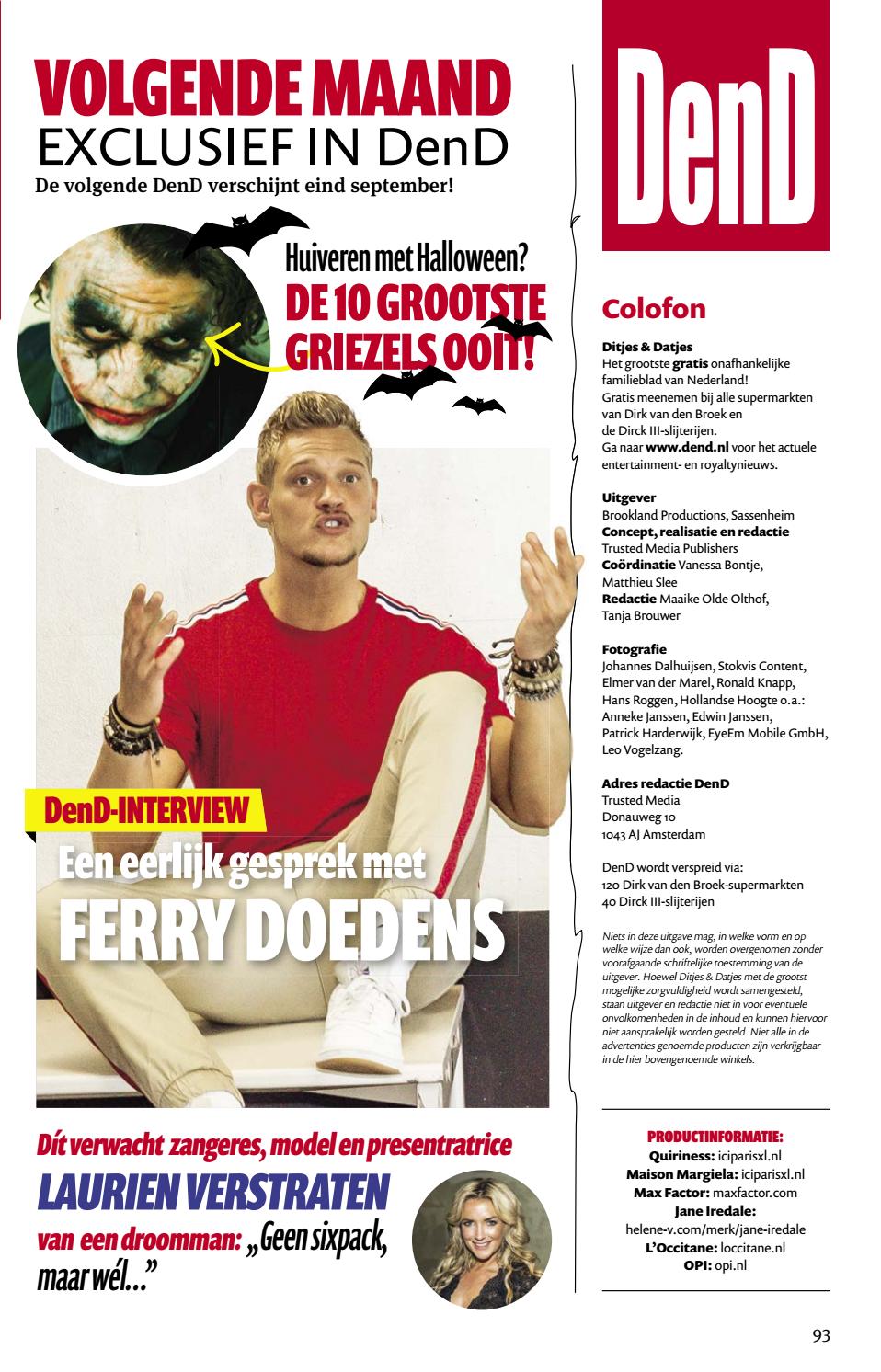 Dend 09 2018 By Dend En Oranje Boven Issuu