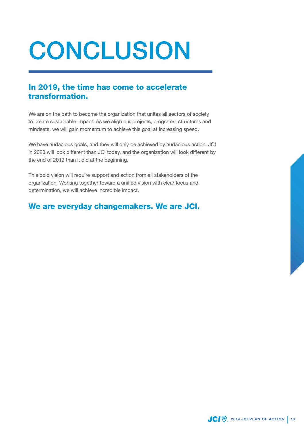 2019 JCI Plan of Action by Junior Chamber International - Issuu