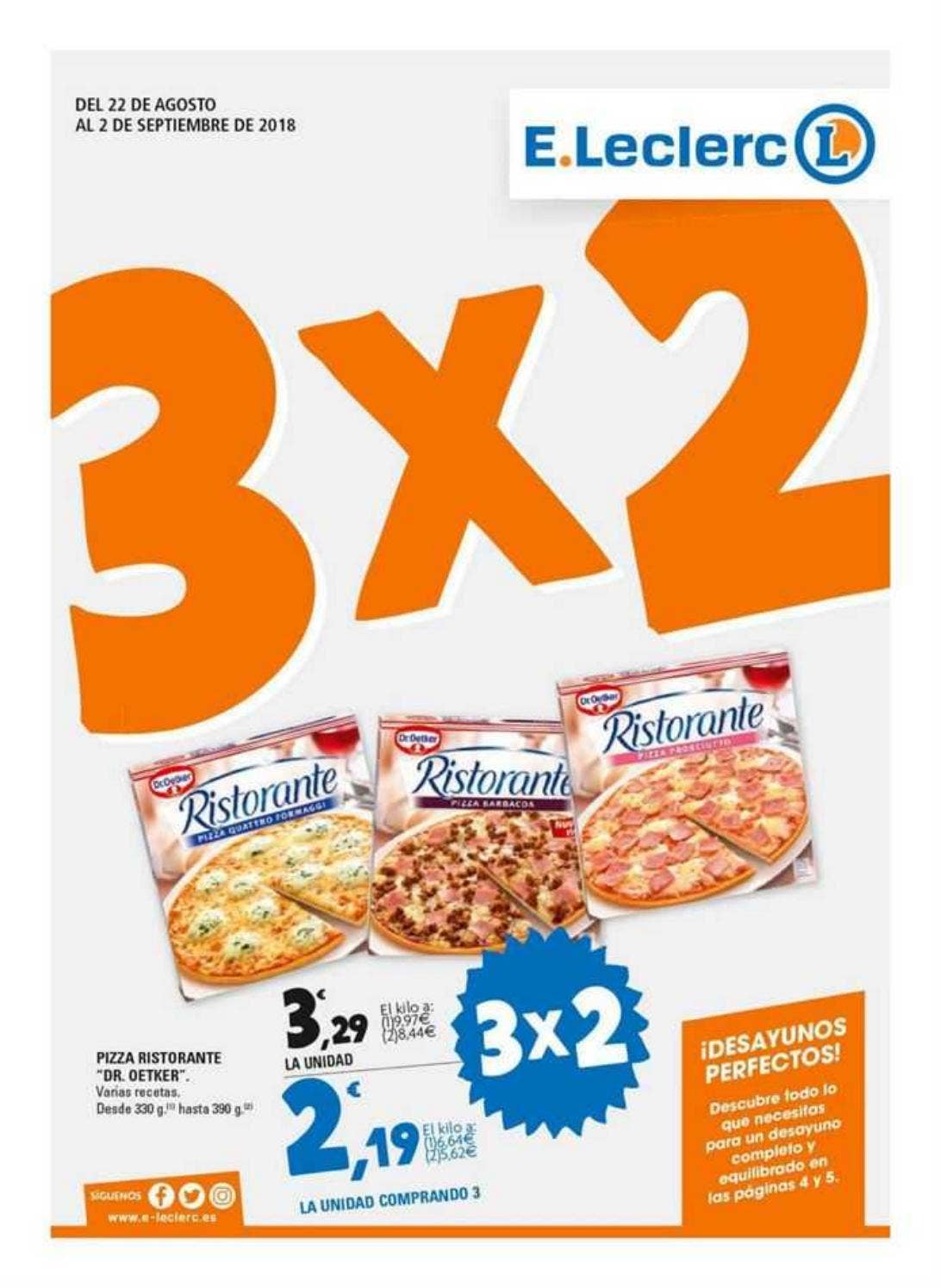 Catálogo E Leclerc 3x2 by Ofertas Supermercados - Issuu
