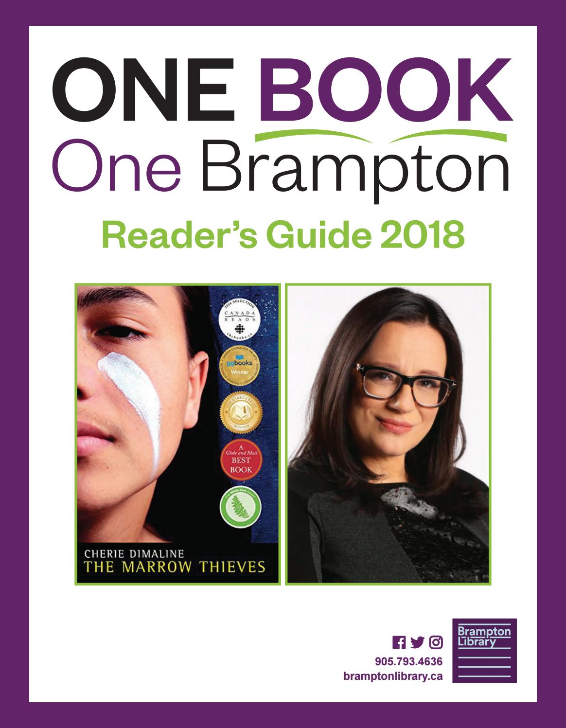 One Book One Brampton Reader's Guide 2018 by Brampton Library - Issuu