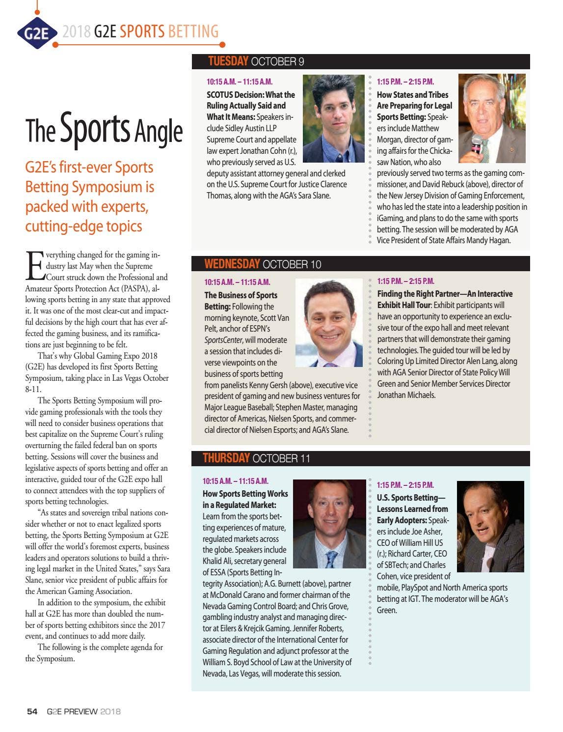 G2E Preview 2018 by Global Gaming Business - Issuu