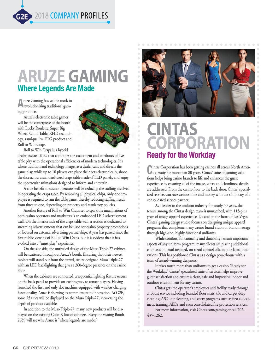 G2E Preview 2018 by Global Gaming Business - Issuu