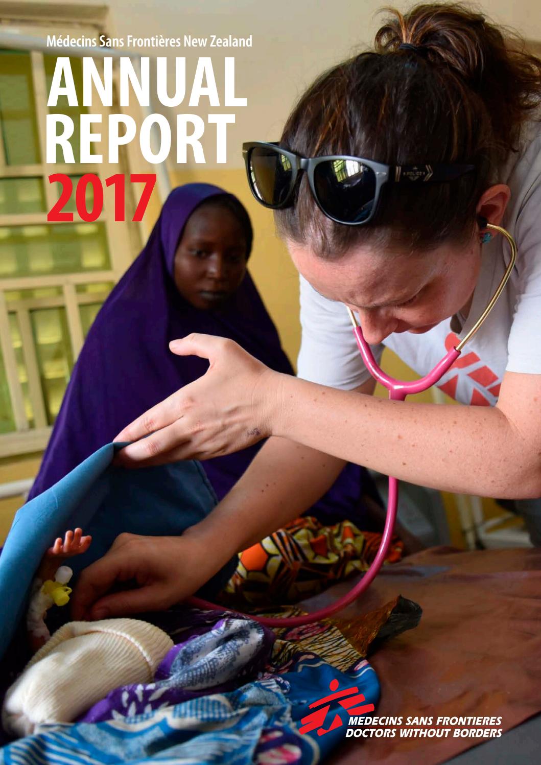 MSF New Zealand Annual Report 2017 by Médecins Sans Frontières (MSF ...