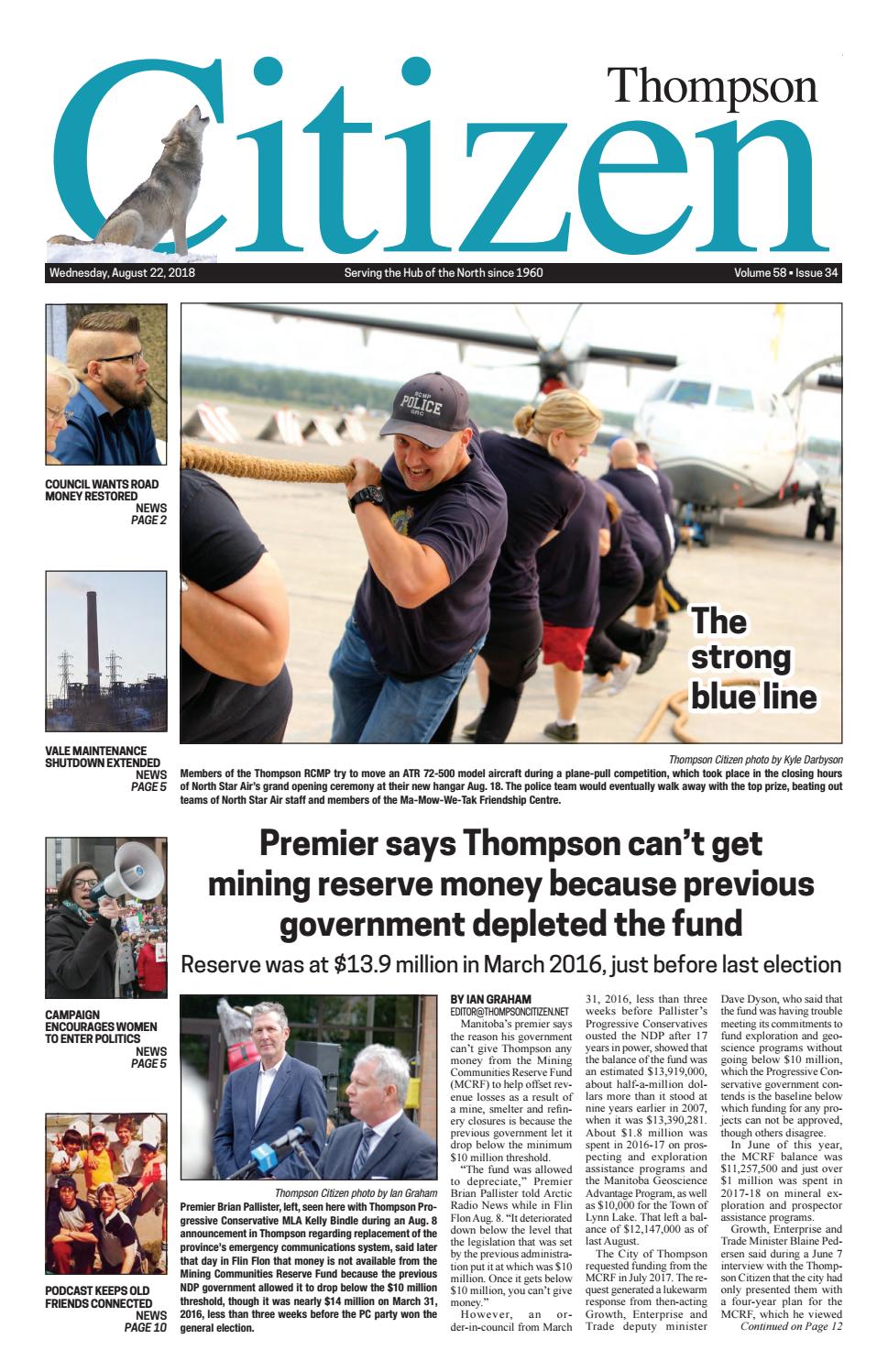 August 22 2018 TC by Thompson Citizen - Issuu