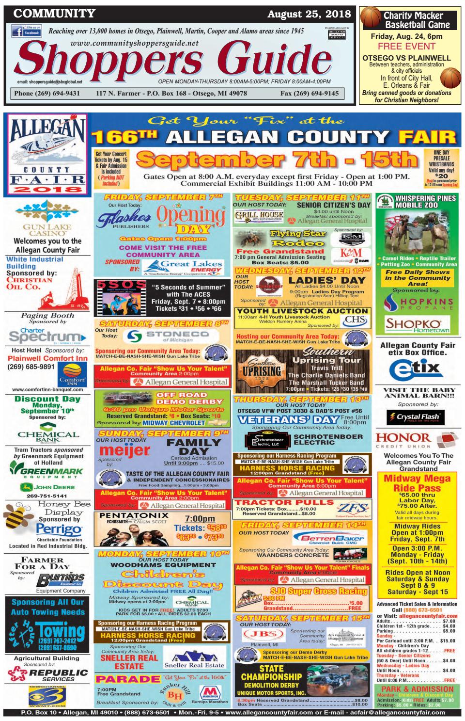 8 25 18 shoppersguide web by Community Shoppers Guide - Issuu